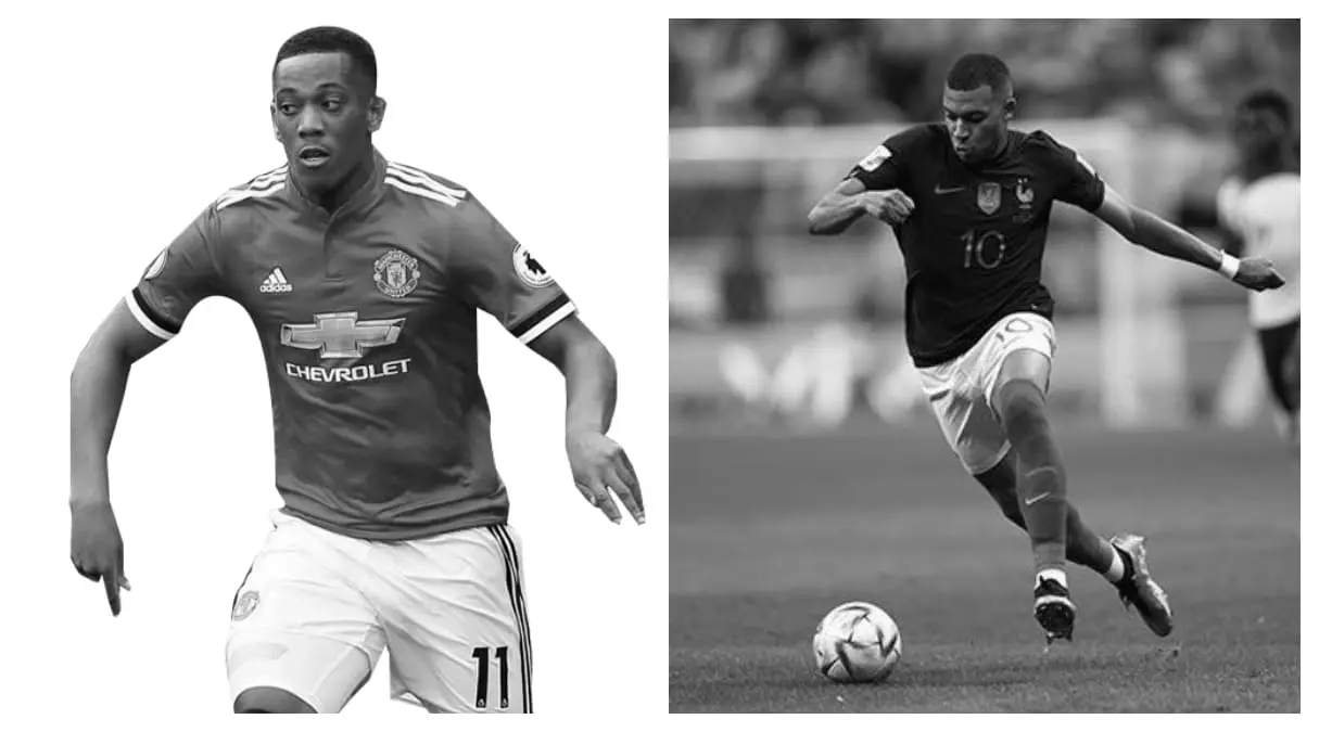 Anthony Martial vs Kylian Mbappe Stats Comparison | Career All Time Stats
