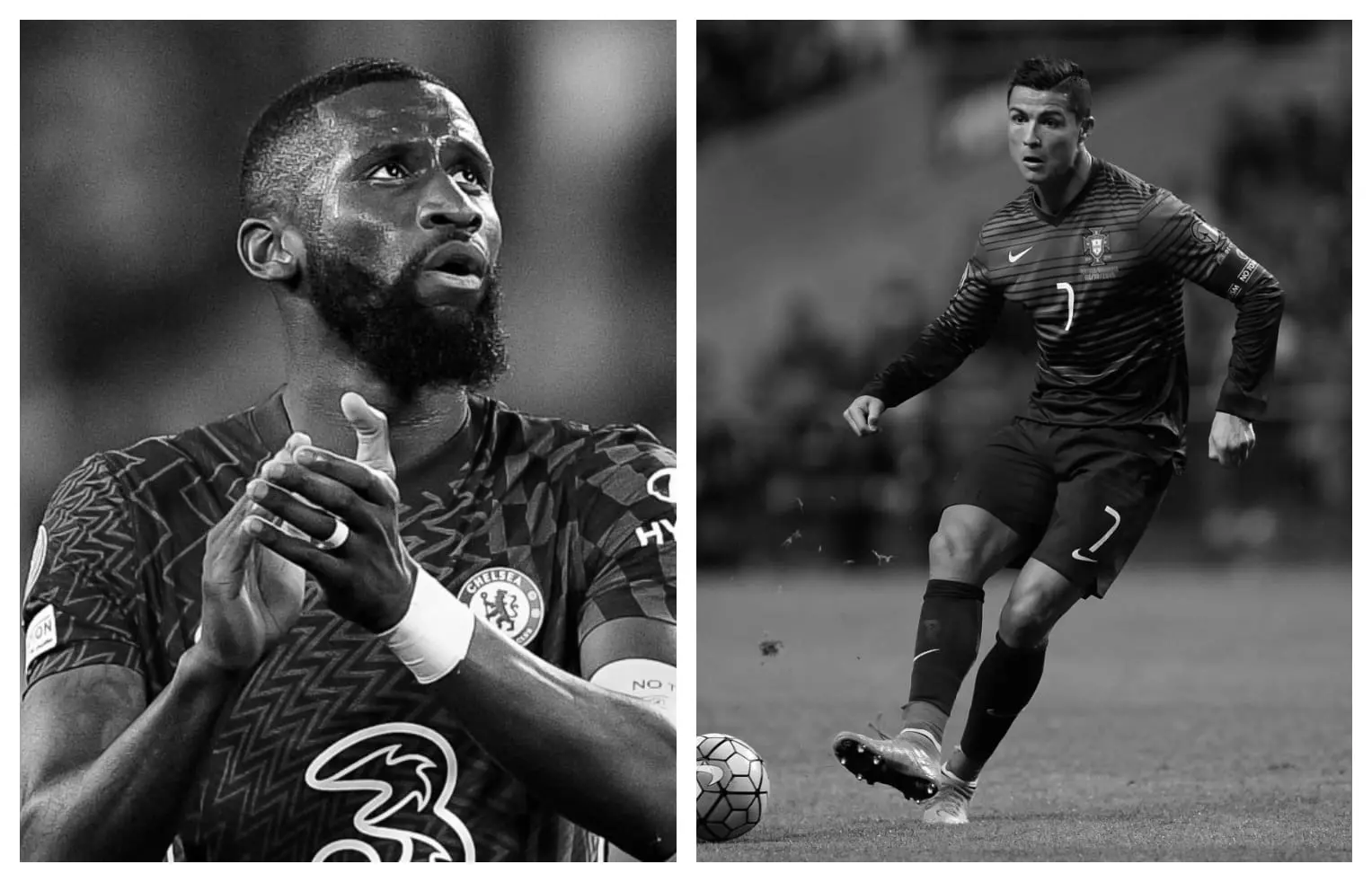 Antonio Rudiger vs Cristiano Ronaldo Stats Comparison | Career All Time ...