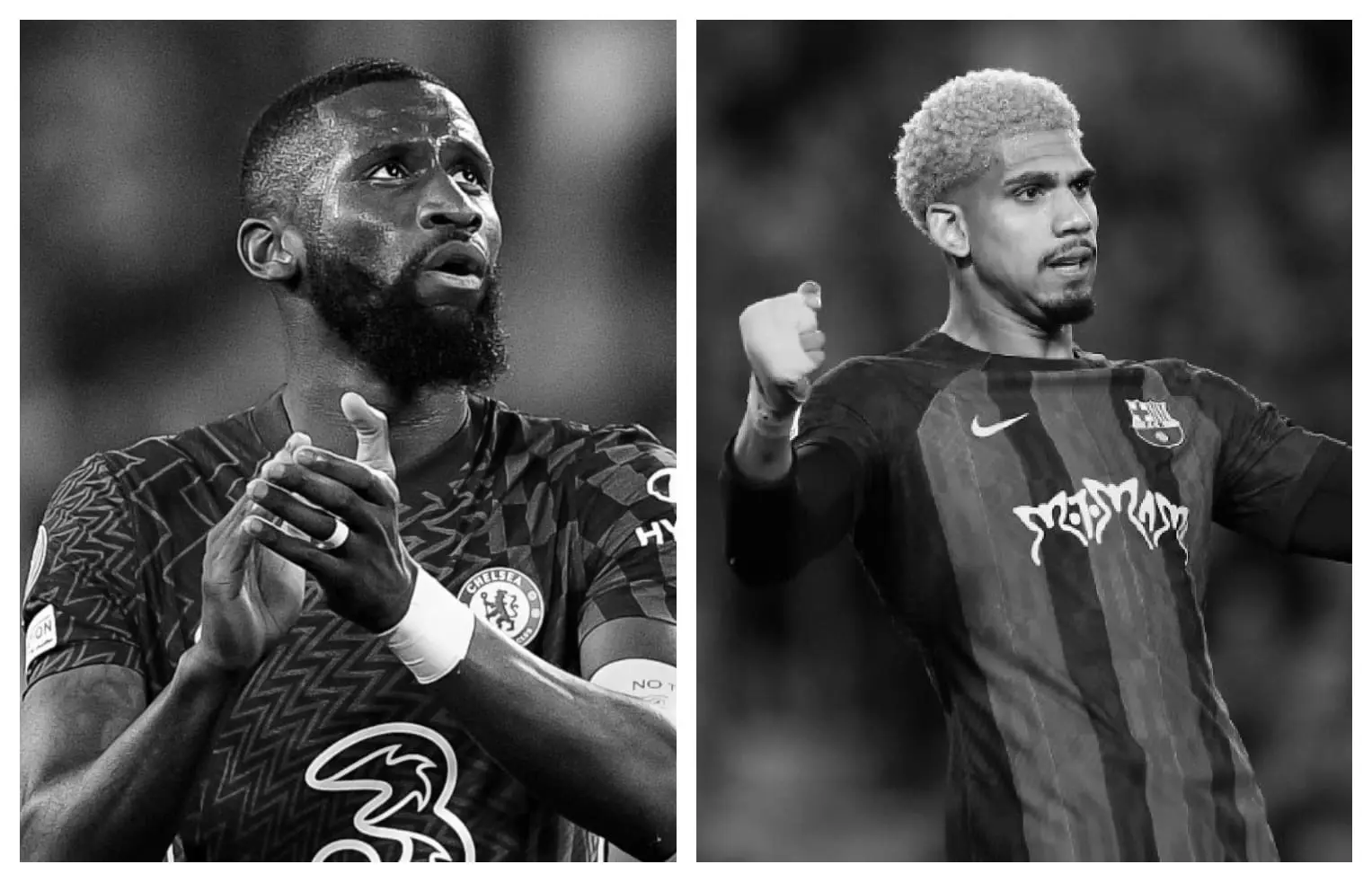 Antonio Rudiger vs Ronald Araujo Stats Comparison | Career All Time Stats