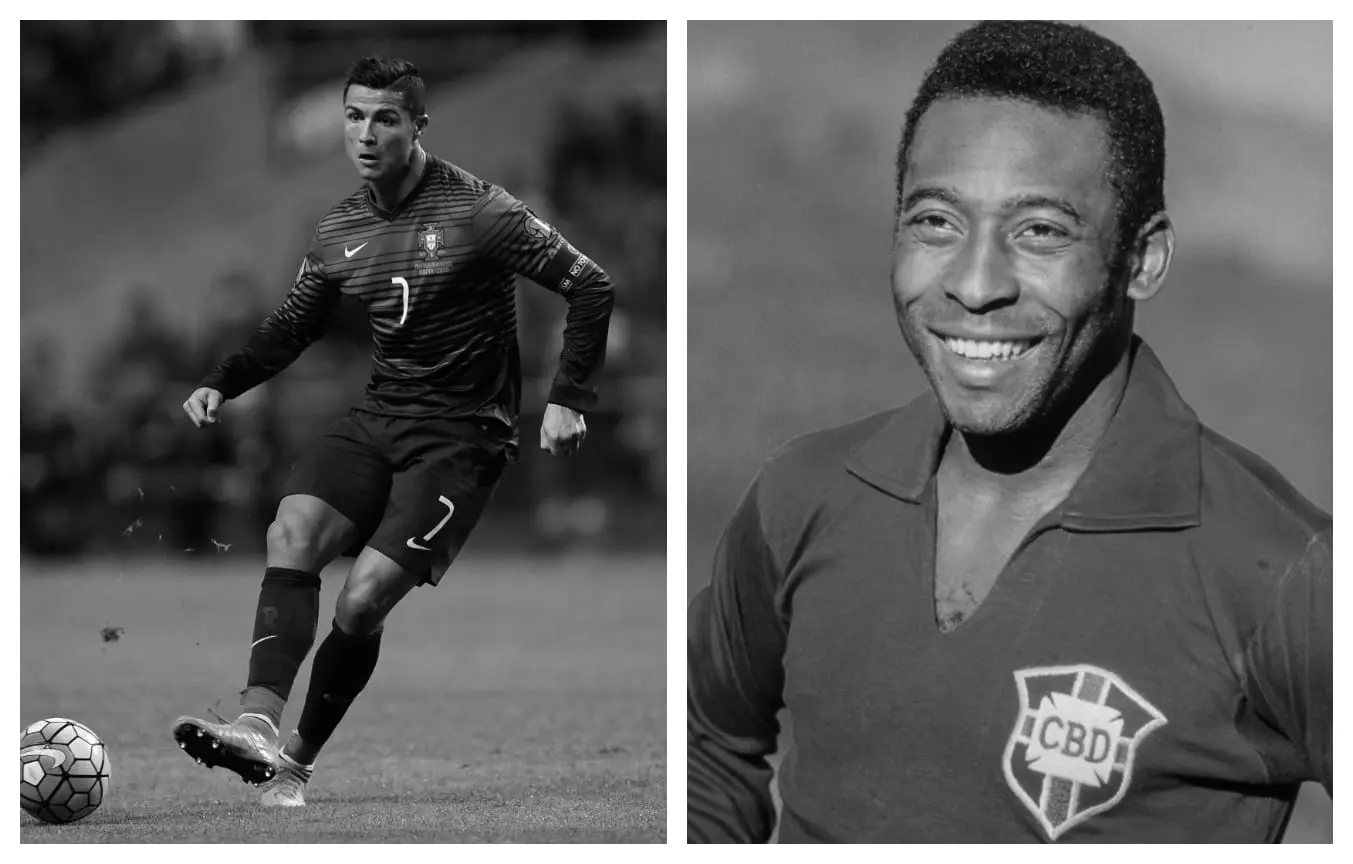 Cristiano Ronaldo vs Pele Stats Comparison | Career All Time Stats