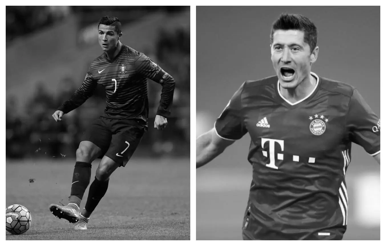 Cristiano Ronaldo vs Robert Lewandowski Stats Comparison | Career All ...