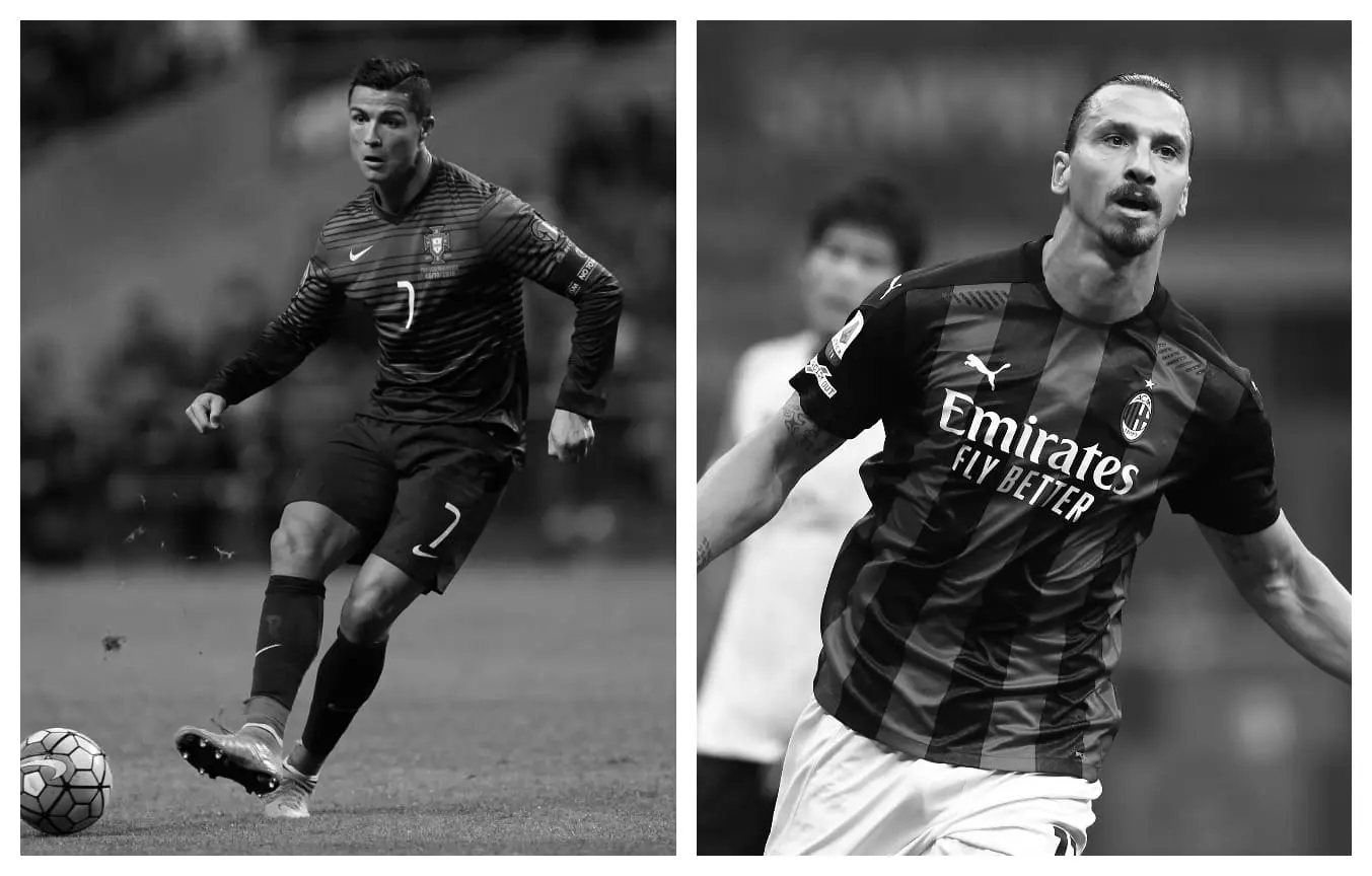 Cristiano Ronaldo vs Zlatan Ibrahimovic Stats Comparison | Career All ...