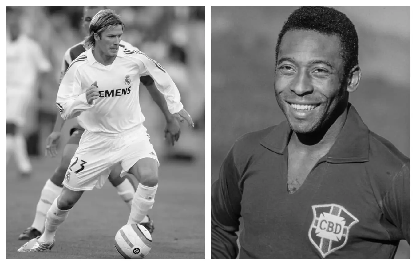 David Beckham vs Pele Stats Comparison | Career All Time Stats