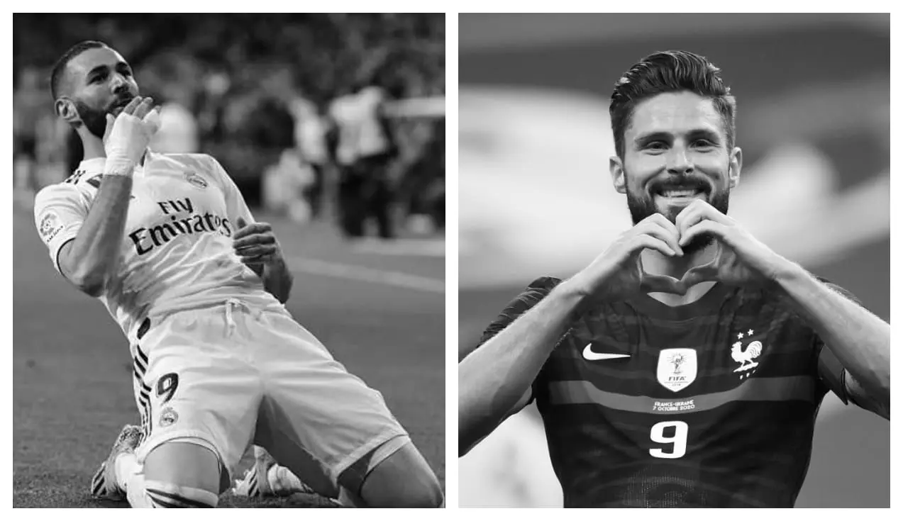 Karim Benzema vs Olivier Giroud Stats Comparison | Career All Time Stats