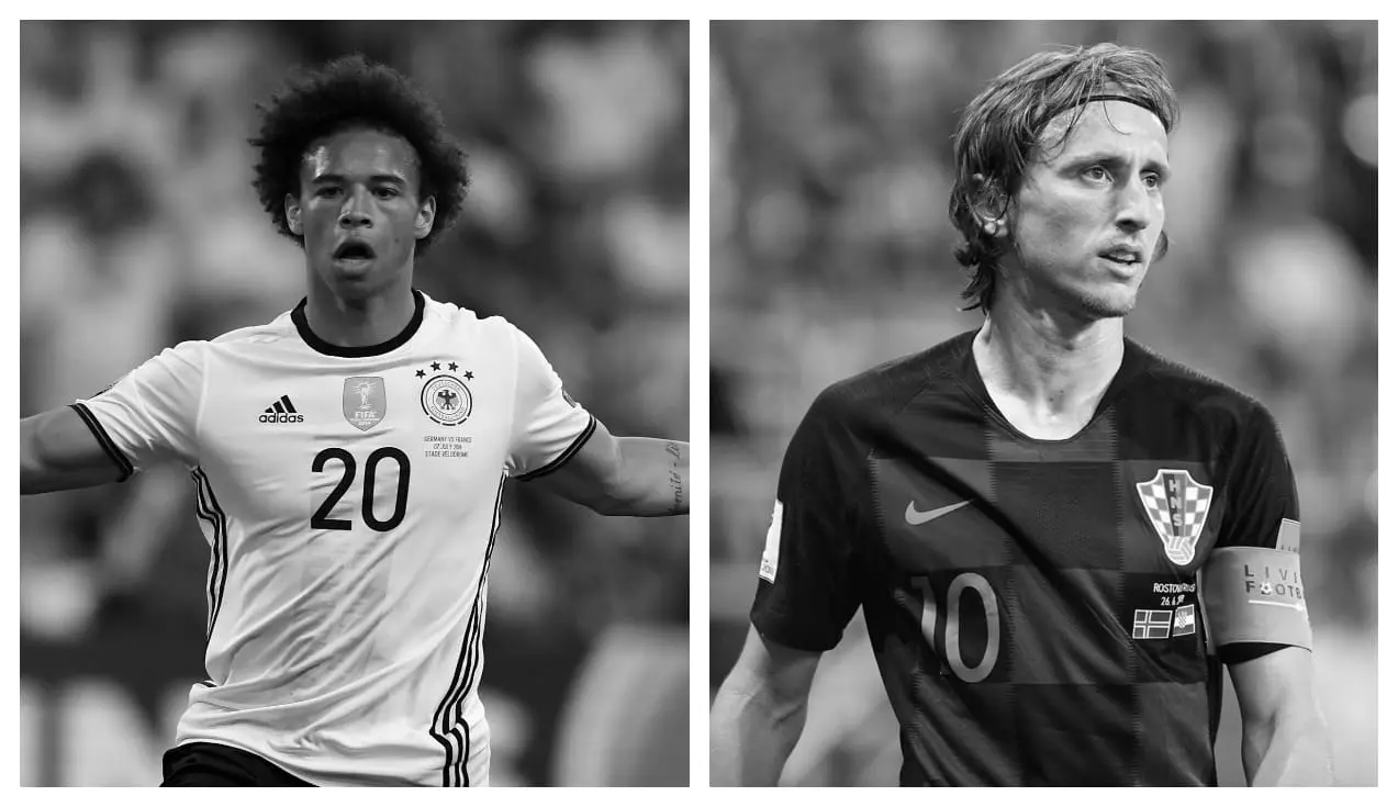 Leroy Sane vs Luka Modric Stats Comparison | Career All Time Stats