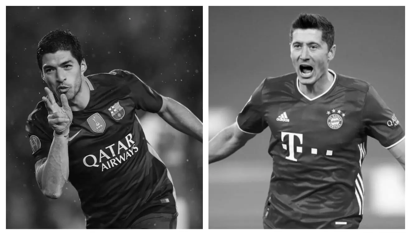 Luis Suarez vs Robert Lewandowski Stats Comparison | Career All Time Stats