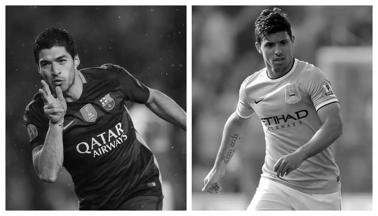 Luis Suarez vs Sergio Aguero Stats Comparison | Career All Time Stats