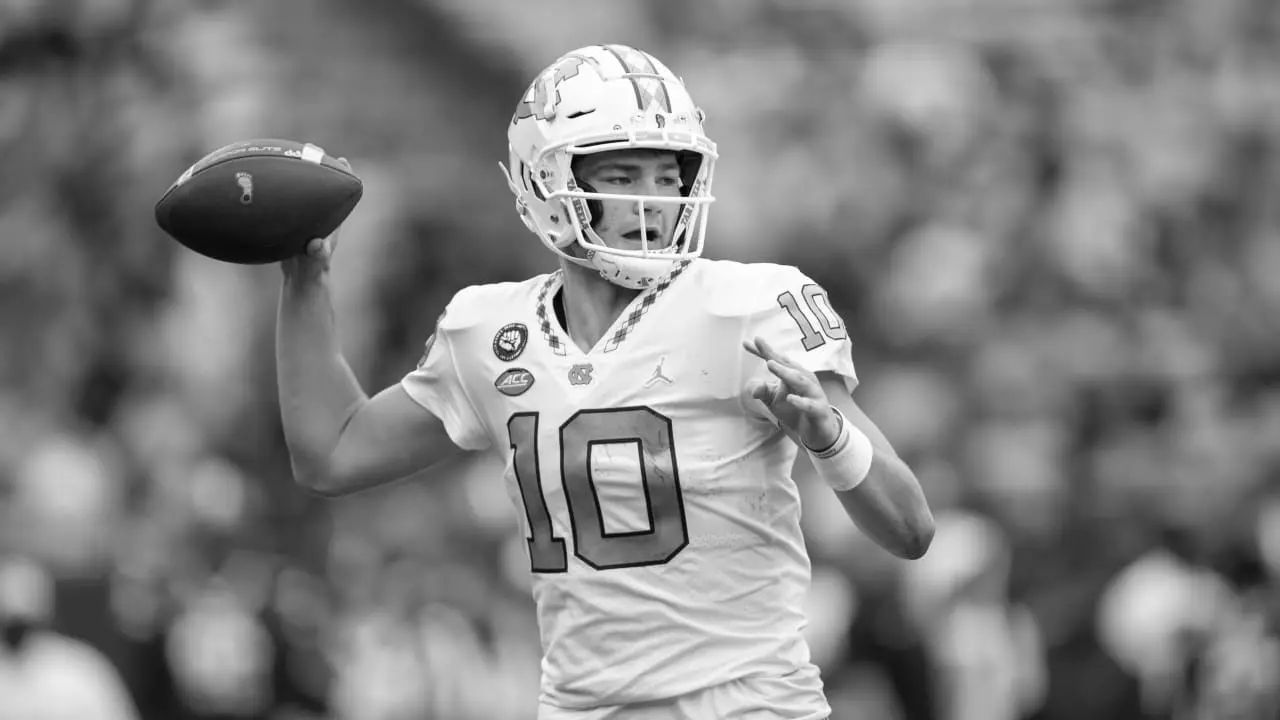 Drake Maye College Stats, QB Career, North Carolina