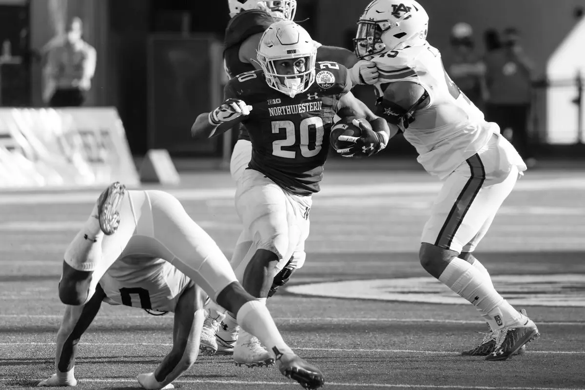 Cam Porter College Stats, RB Career, Northwestern