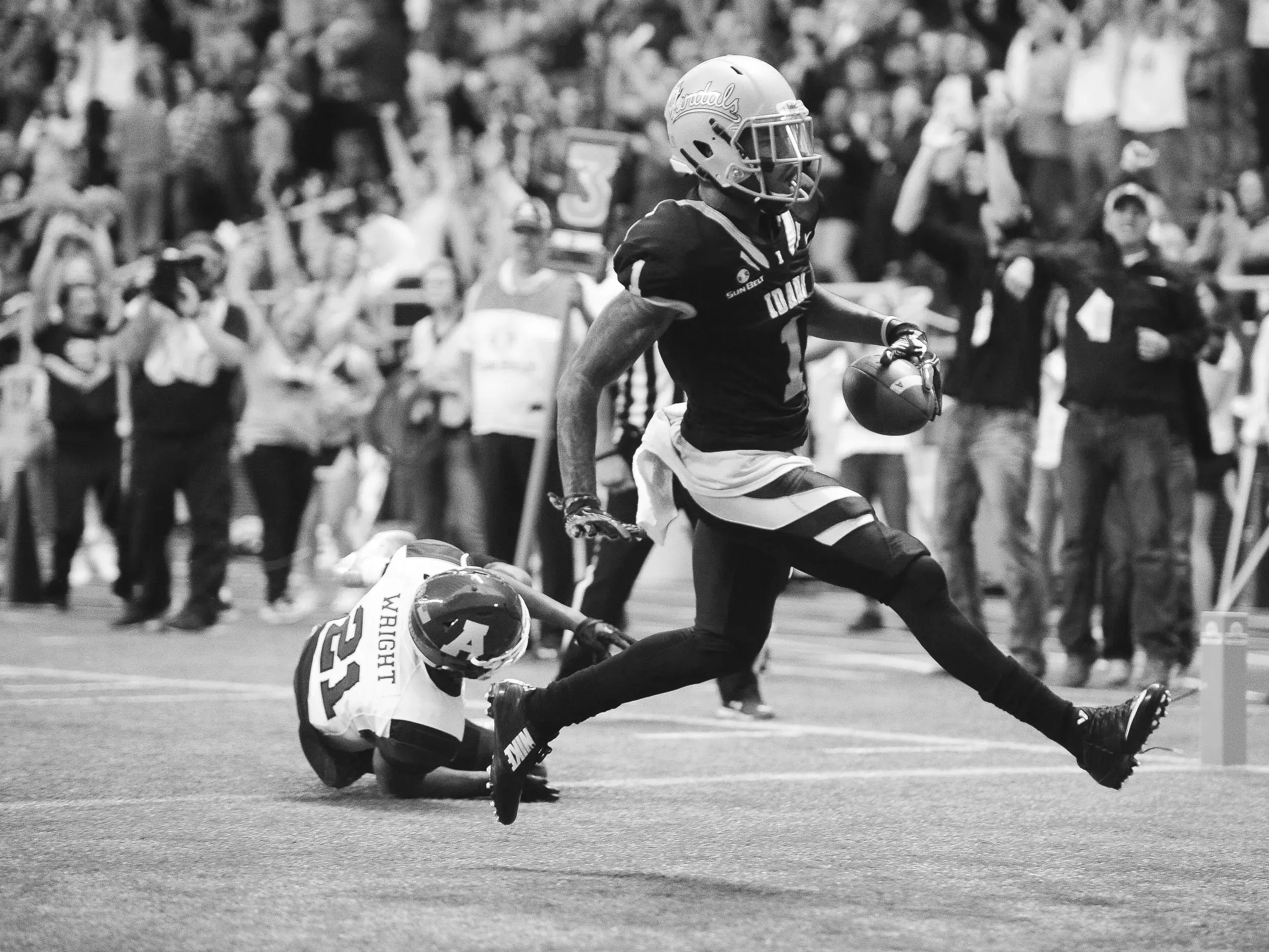 Alfonso Onunwor College Stats, WR Career, Idaho