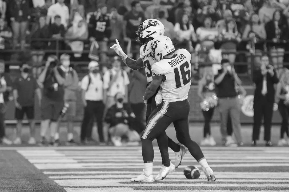 Deven Thompkins College Stats, WR Career, Utah State