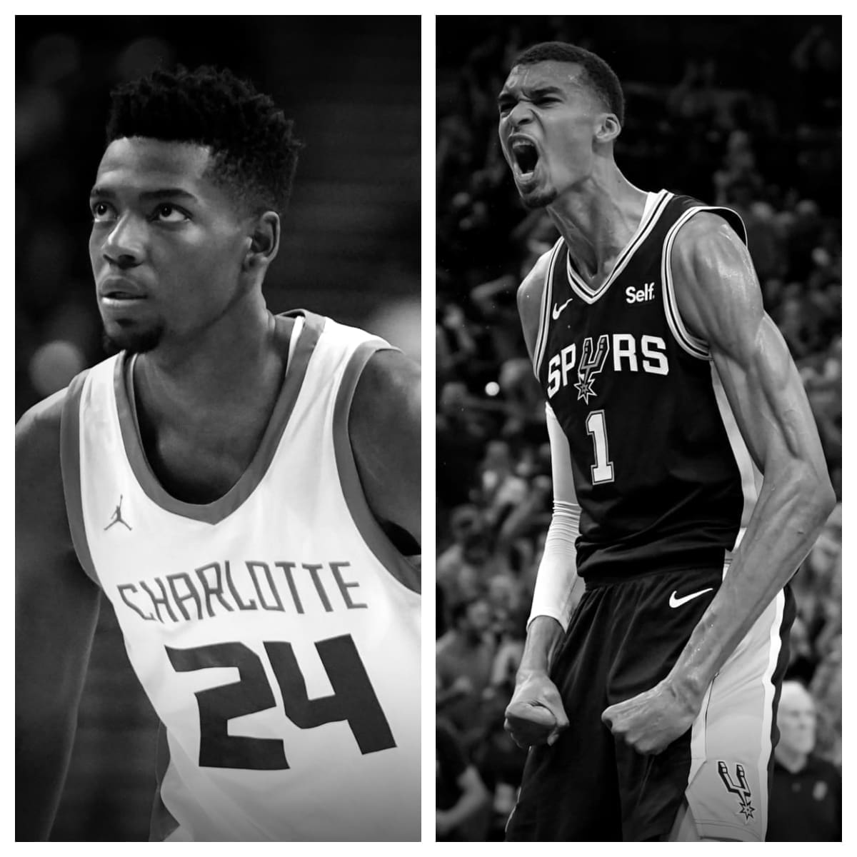 Brandon Miller vs Victor Wembanyama Stats Comparison | Career All Time ...