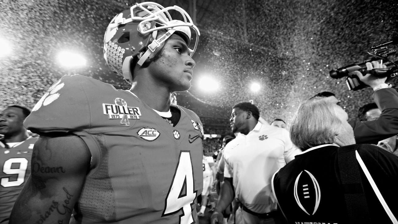 Deshaun Watson College Stats, QB Career, Clemson