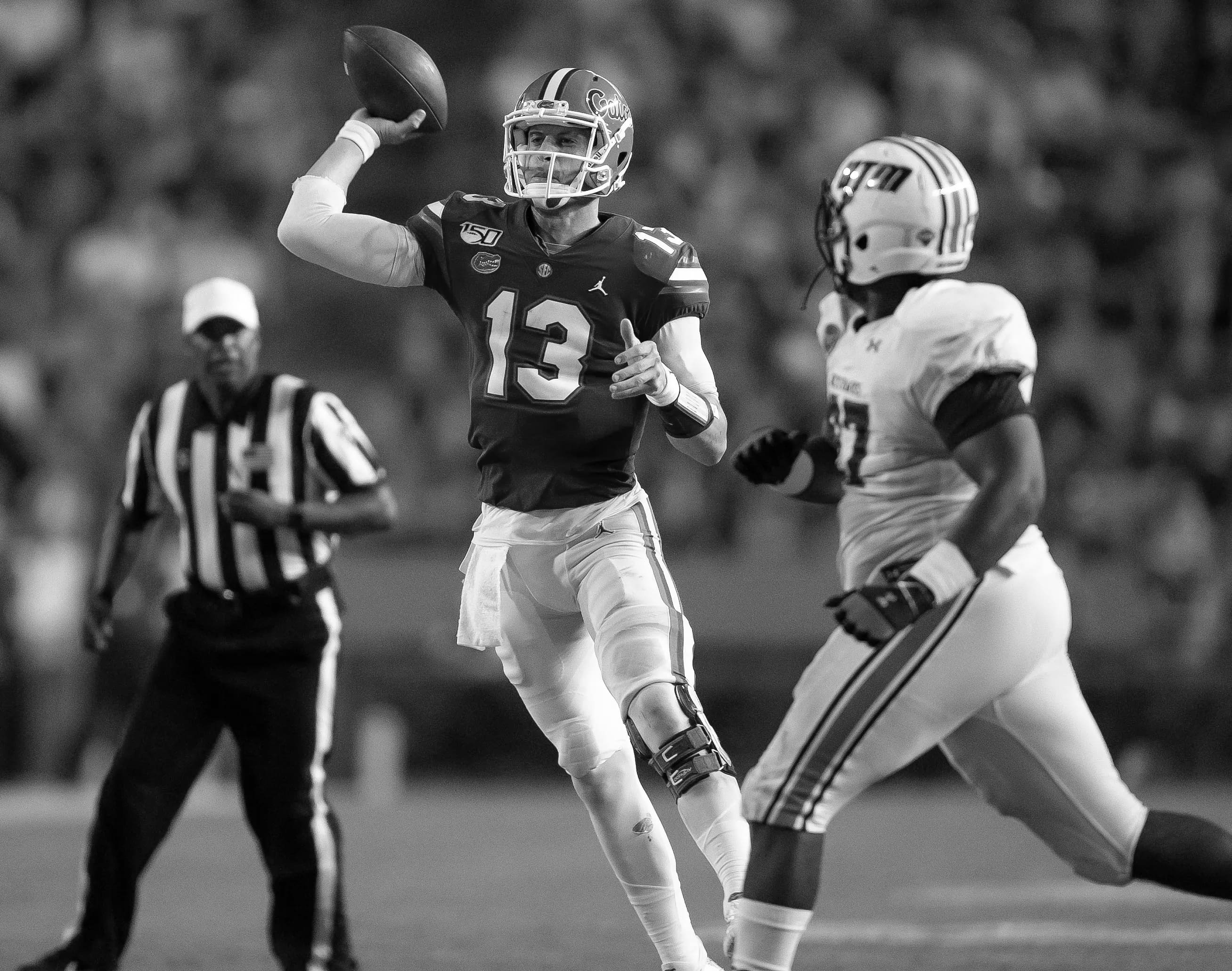 Feleipe Franks College Stats, QB Career, Arkansas, Florida