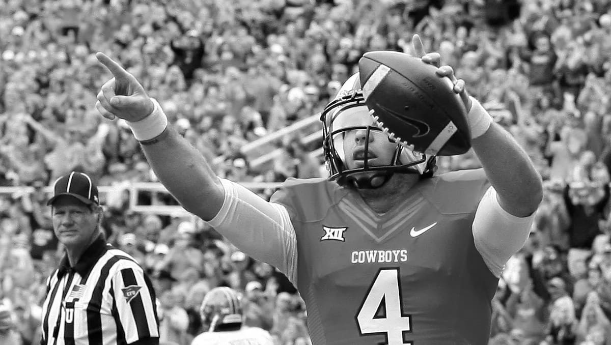 J.W. Walsh College Stats, QB Career, Oklahoma State