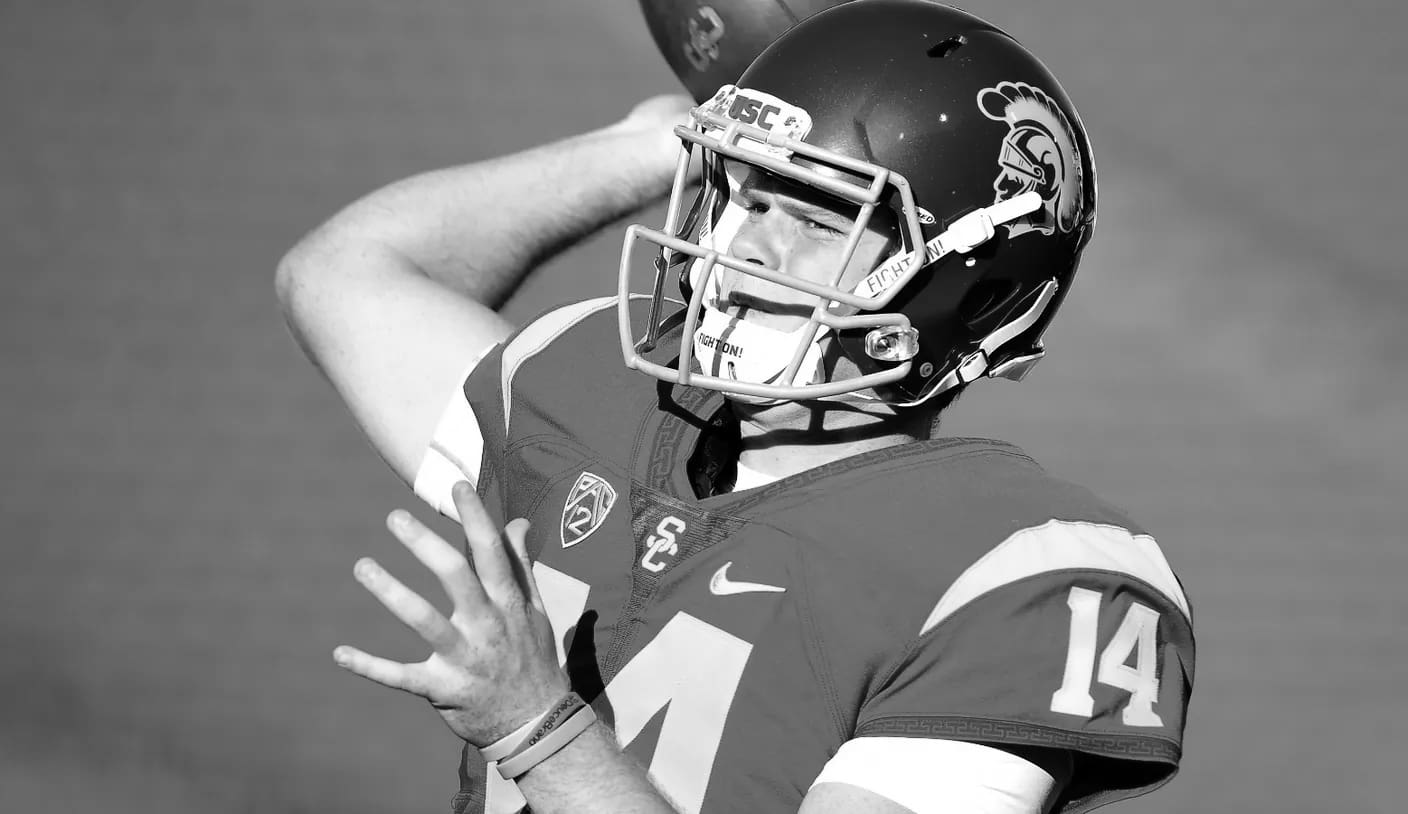 Sam Darnold College Stats, QB Career, USC