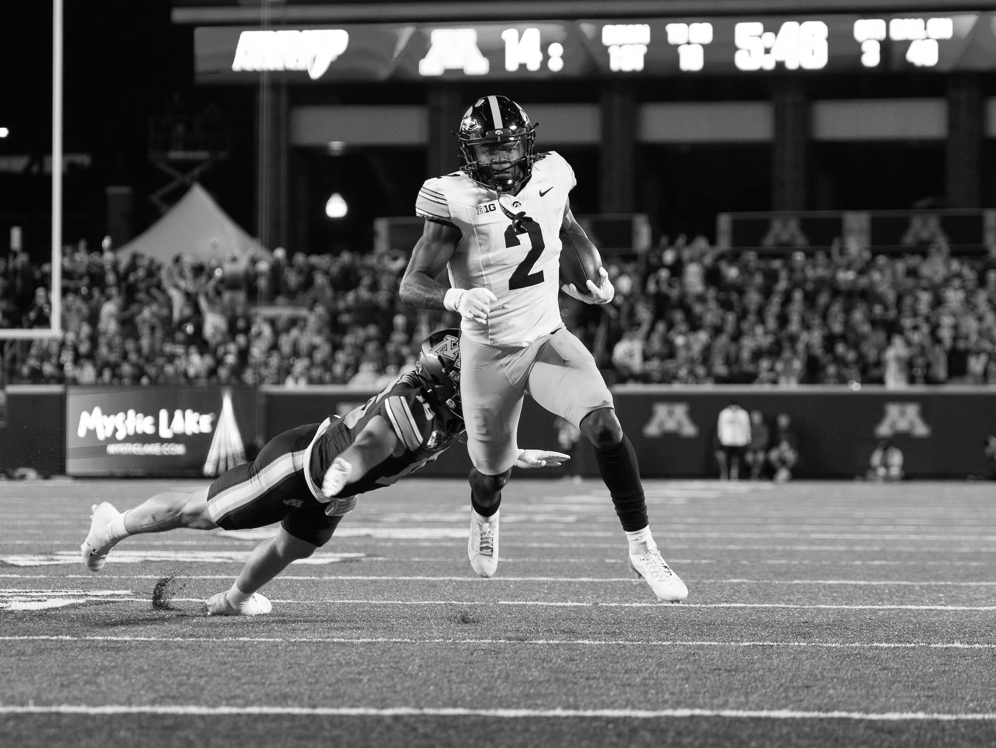 Kaleb Johnson College Stats, RB Career, Iowa