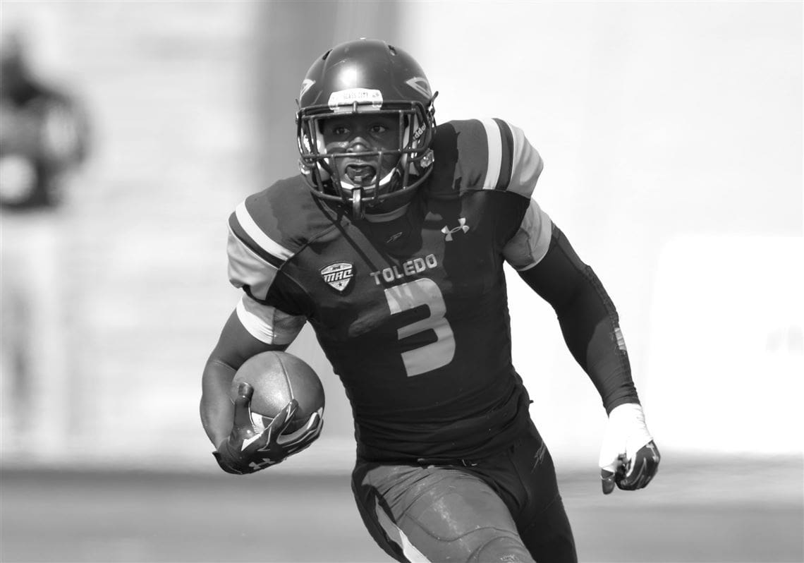 Kareem Hunt College Stats, RB Career, Toledo